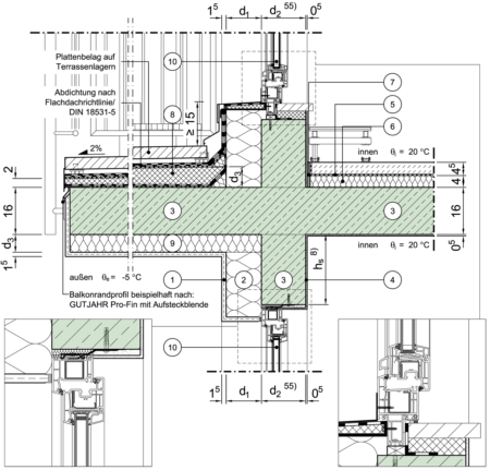 Detailseite - Planungsatlas Hochbau - Einschalige Außenwand aus ...