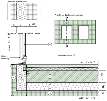 Detailseite - Planungsatlas Hochbau - Stb.-Sandwichfassade - Loggien ...